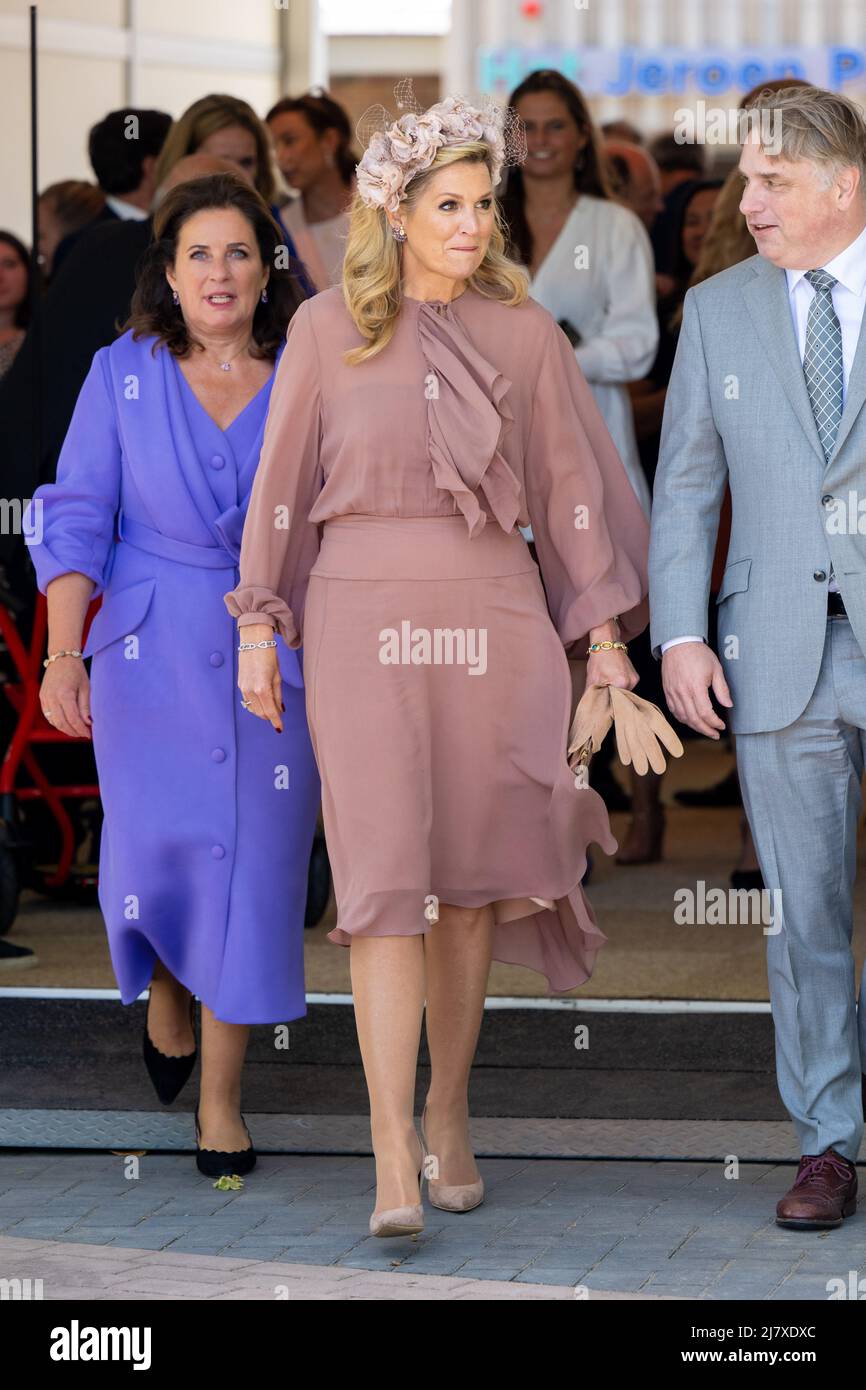 Queen Maxima at the opening of The Jeroen Pit House in Amsterdam ...