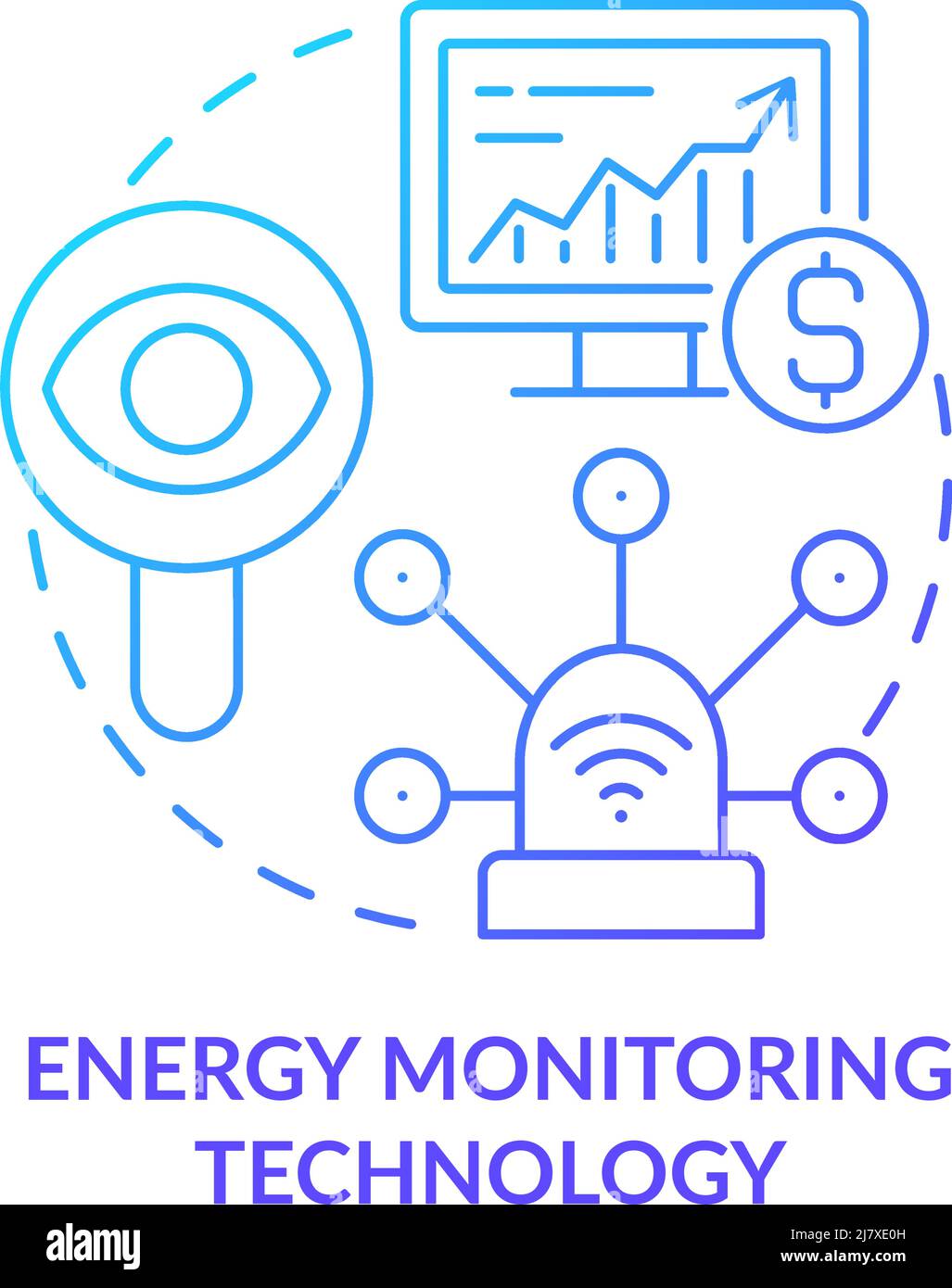 Renewable energy monitoring Stock Vector Images - Alamy