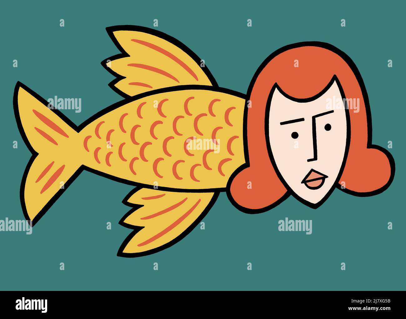 Fish lady hi-res stock photography and images - Alamy