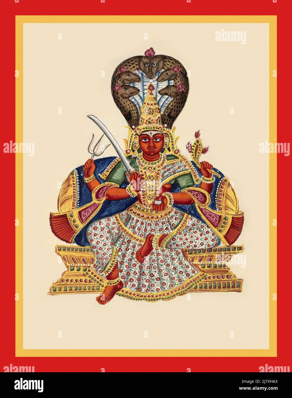 Hindu goddess arms hi-res stock photography and images - Alamy