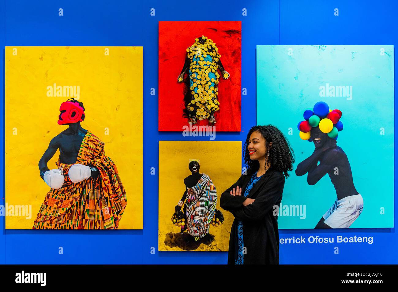 London, UK. 11th May, 2022. Work by Derrick Ofosu Boeteng on the 193 ...