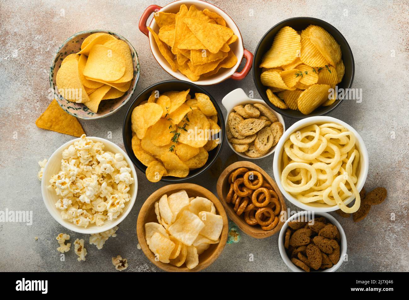 Unhealthy Snacks List