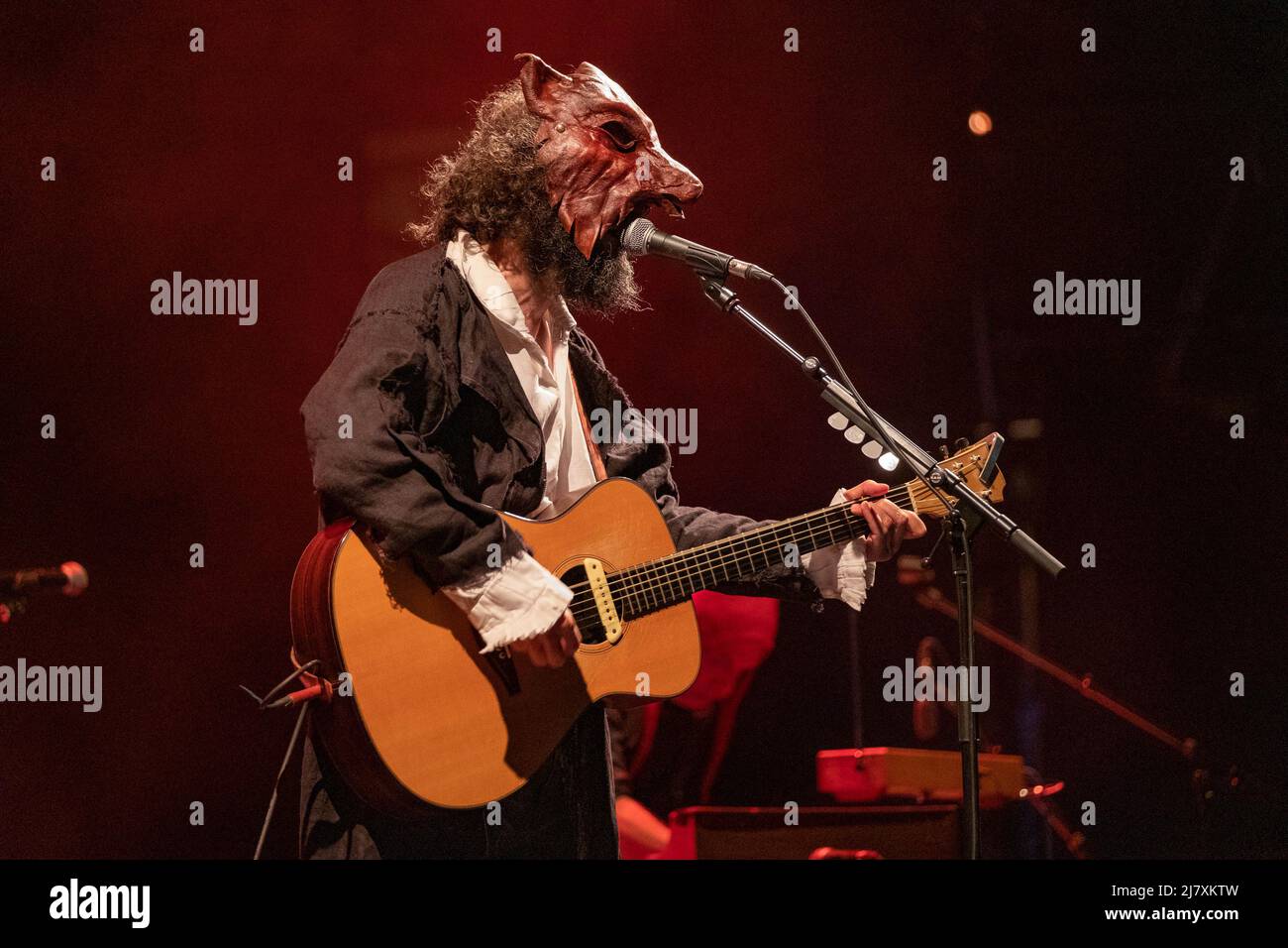 Vinicio Capossela, an Italian sing-song writers and multi ...