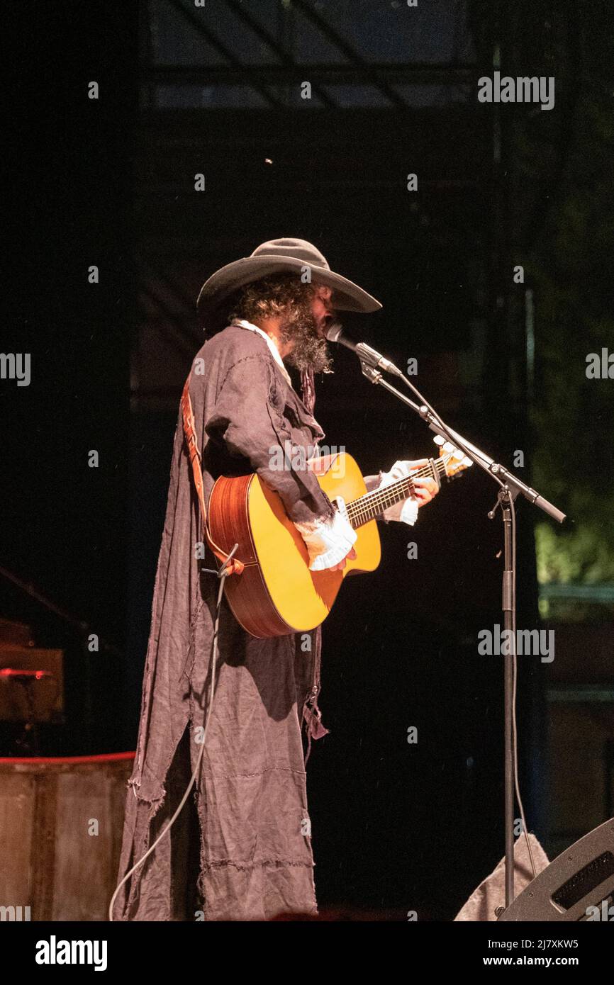 Vinicio Capossela, an Italian sing-song writers and multi ...