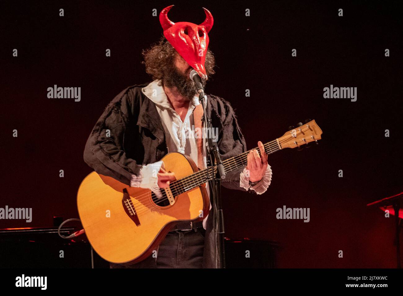 Vinicio Capossela, an Italian sing-song writers and multi ...