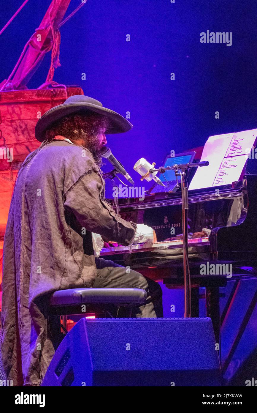Vinicio Capossela, an Italian sing-song writers and multi ...