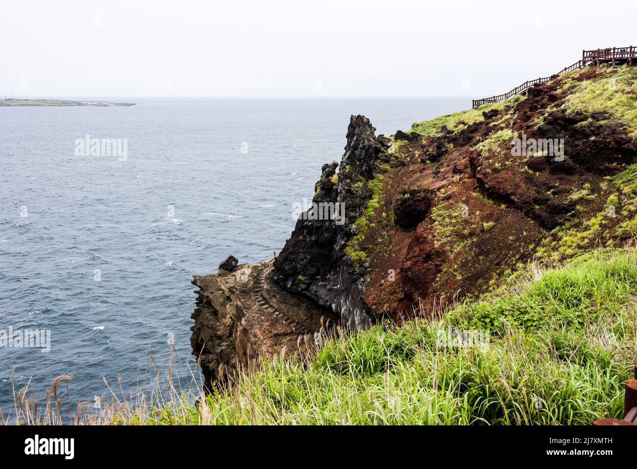 The beautiful landscape of beach and hill background blue sky Stock ...