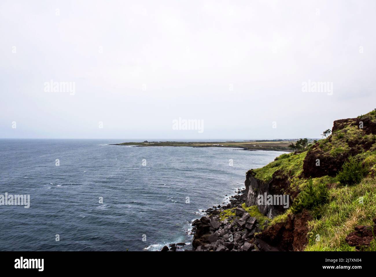 The beautiful landscape of beach and hill background blue sky Stock ...