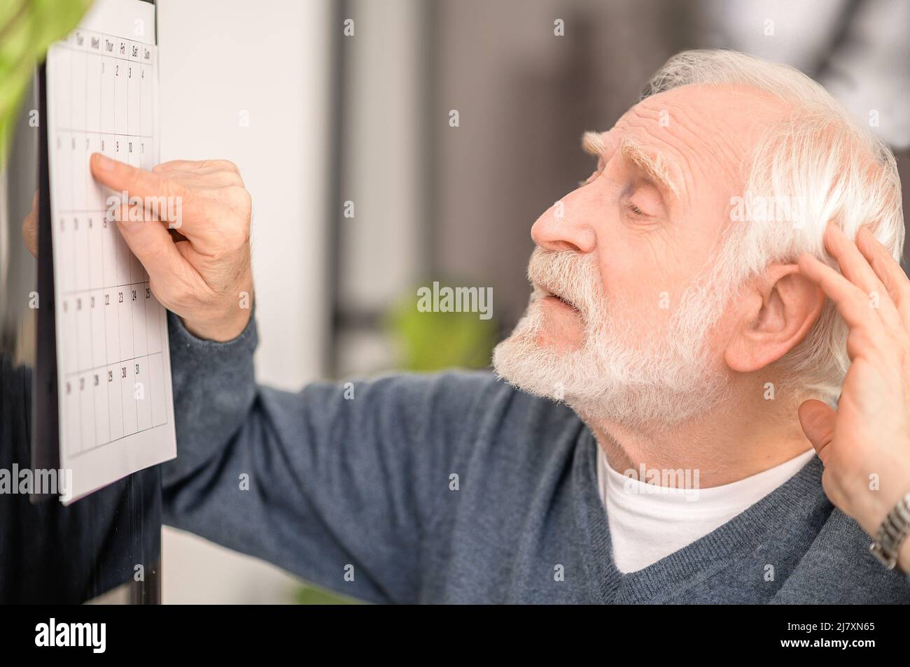 Senior male patient undergoing a post-stroke rehabilitation Stock Photo ...