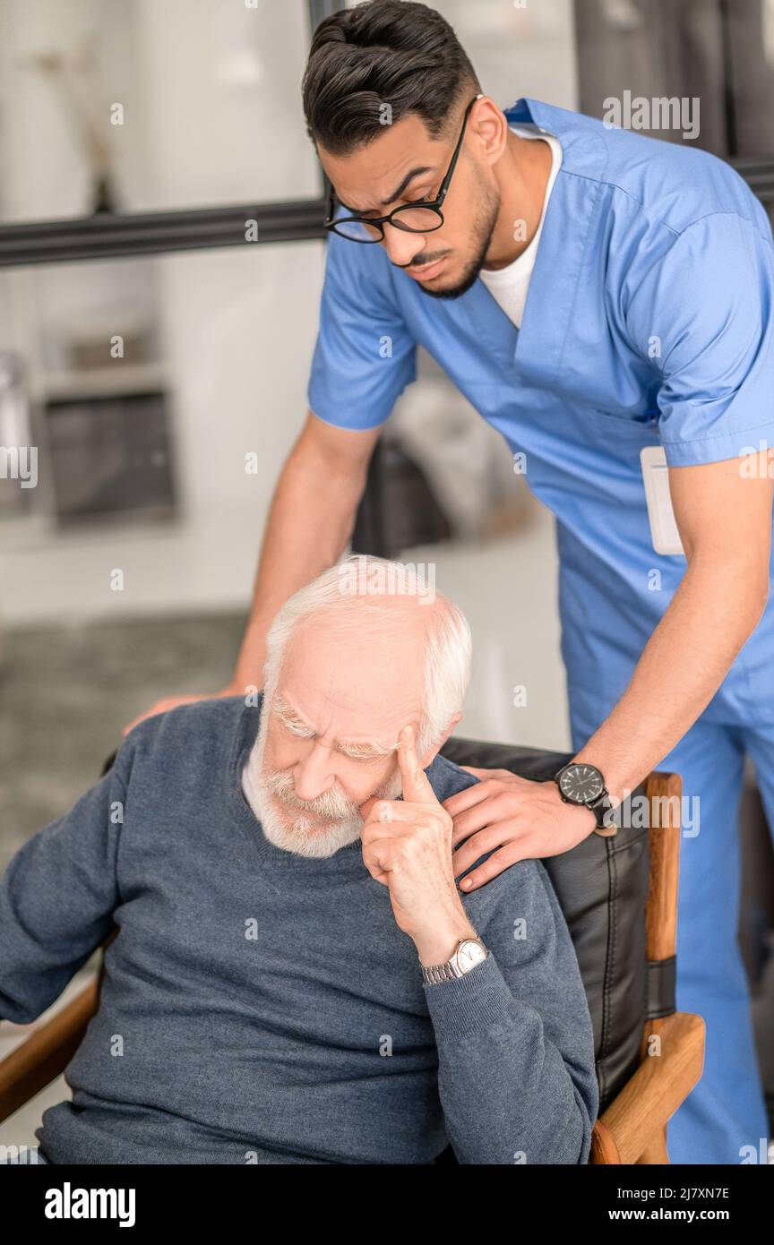 Man consoling not woman not couple hi-res stock photography and images ...