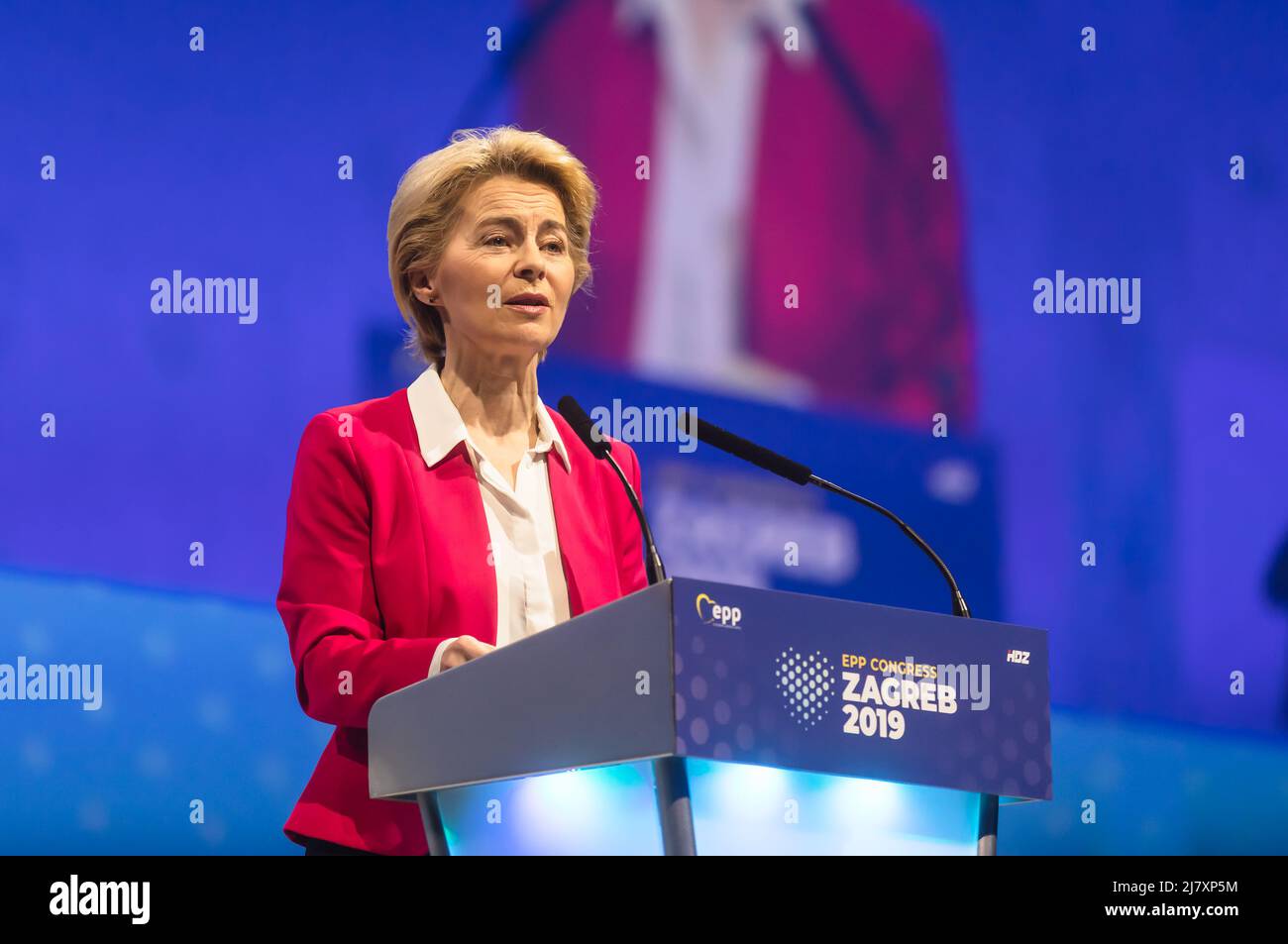 Ursula von der Leyen as the first female President of the European ...