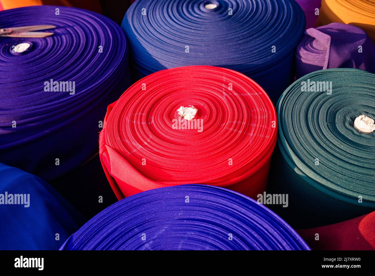 Fabric rolls hi-res stock photography and images - Alamy