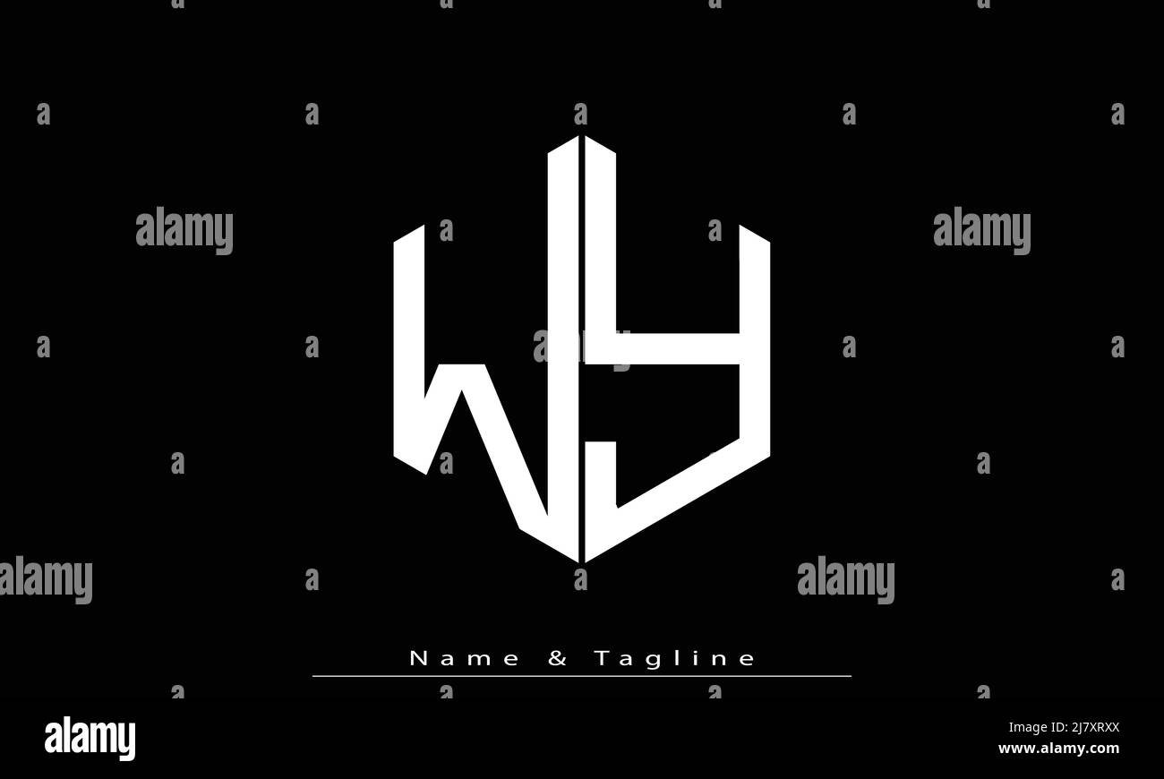 Alphabet letters Initials Monogram logo WY , YW Stock Vector Image ...