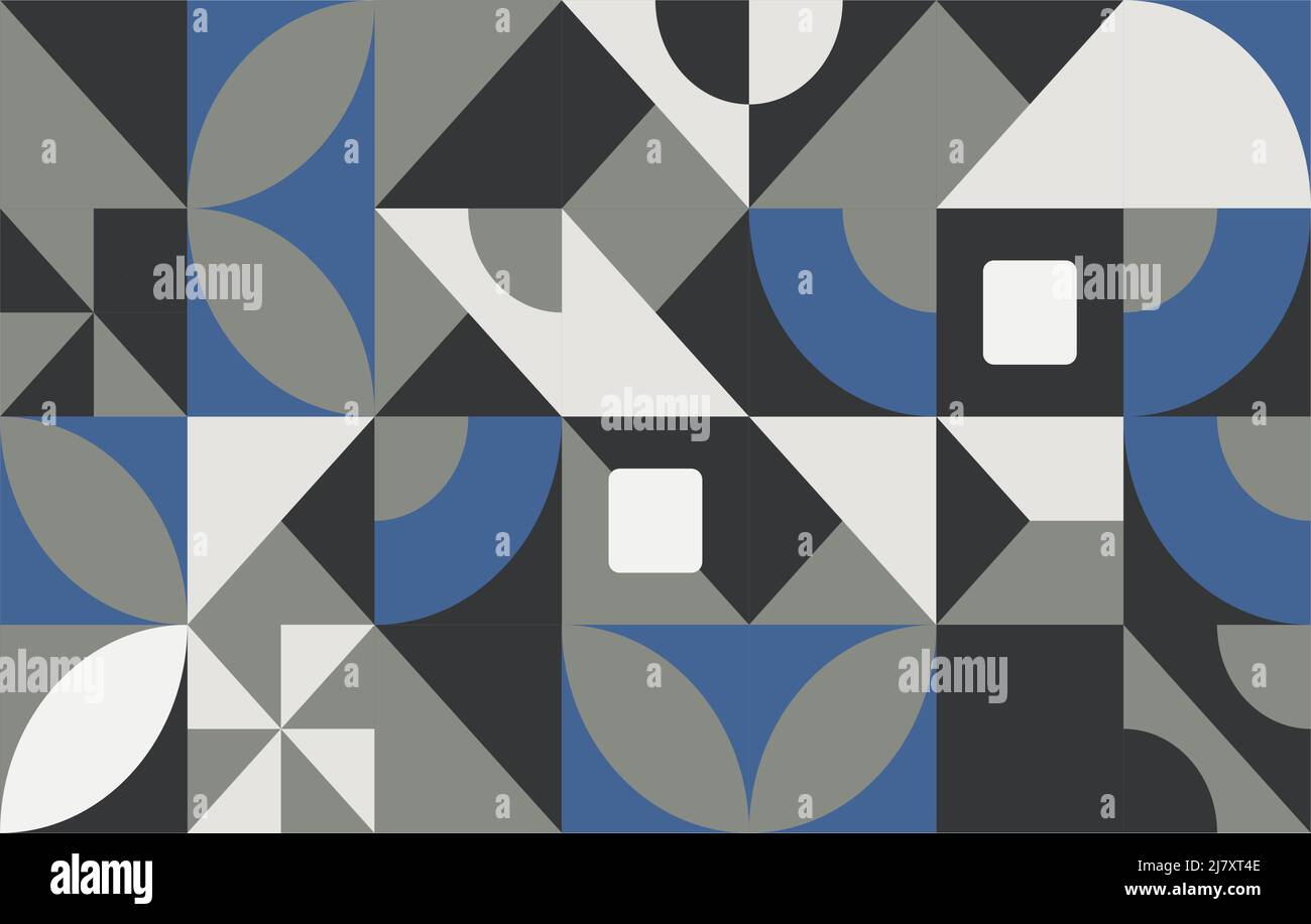 Mosaic grid or tile surface design, geometric Stock Vector Image & Art ...