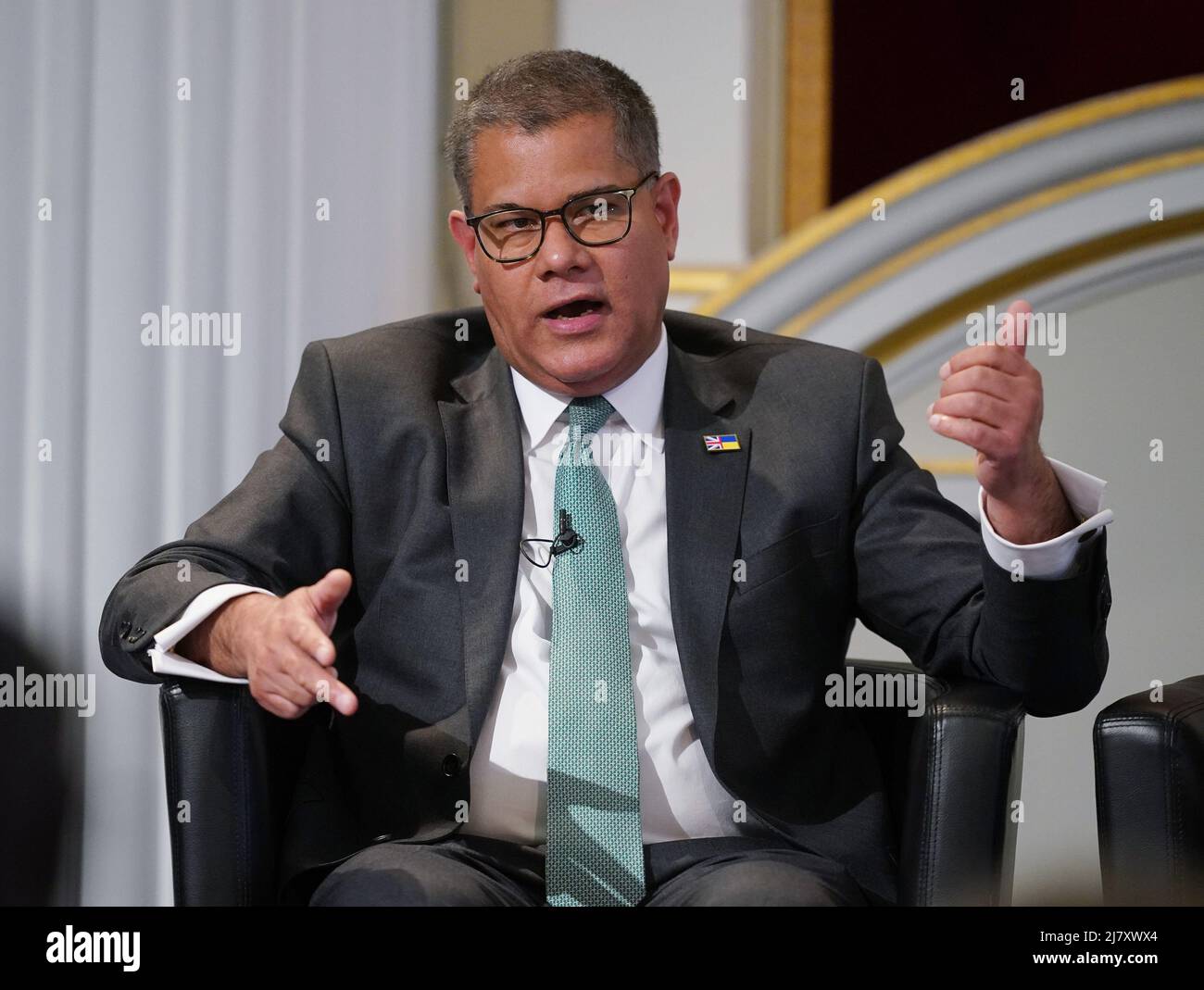 Alok Sharma MP, President, COP26, taking part in the Mobilising Capital ...