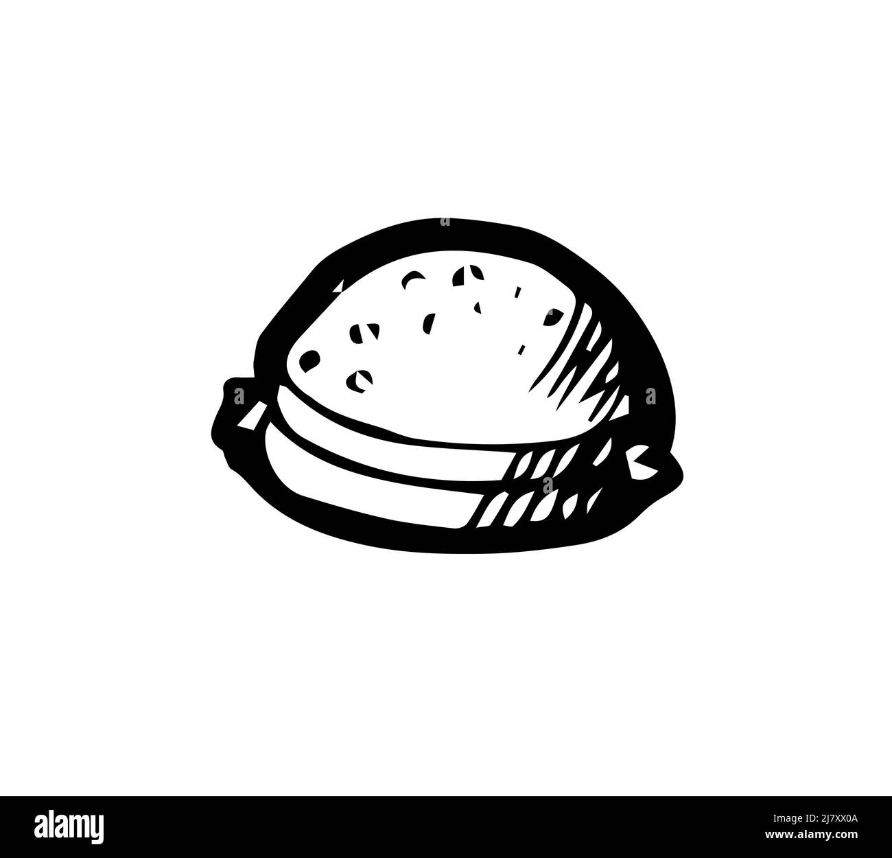 Buns drawing hi-res stock photography and images - Alamy