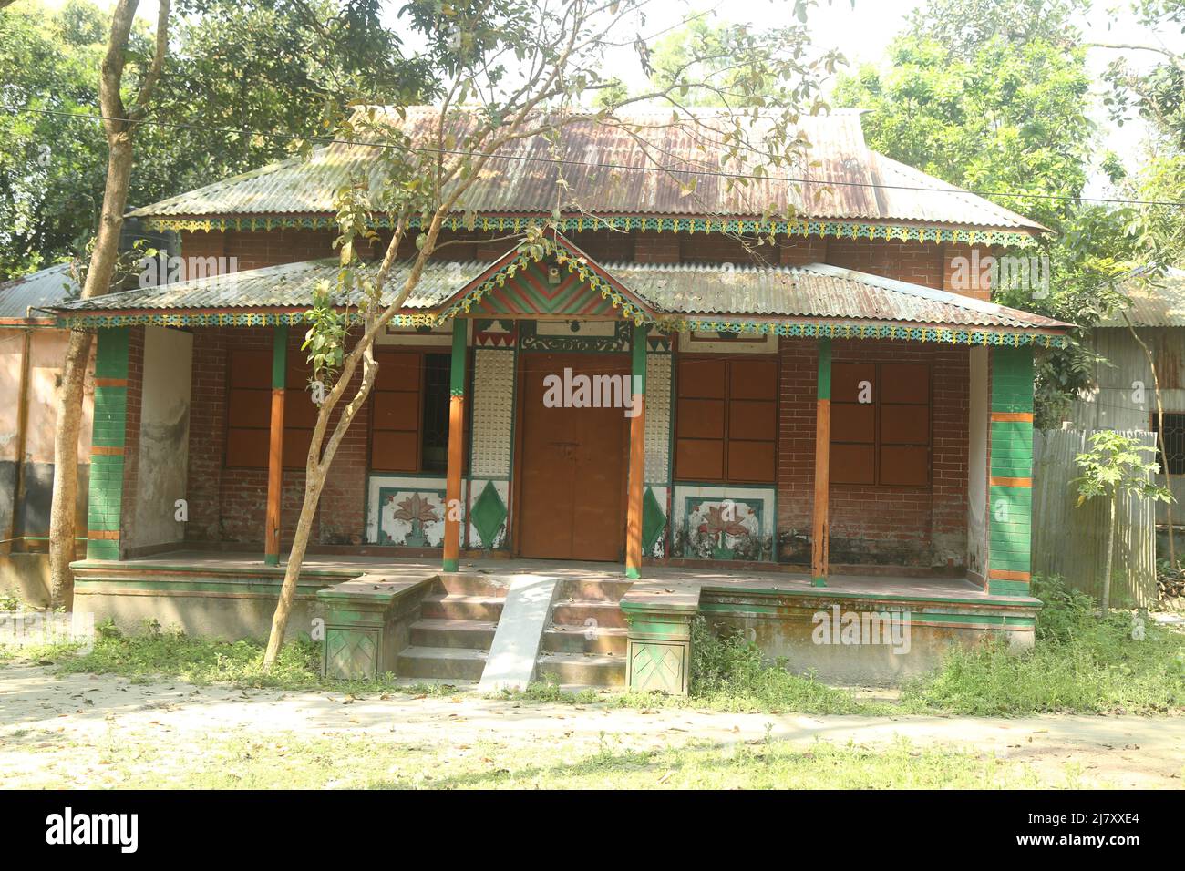 Rural Cottage In Bangladesh Stock Photo - Alamy