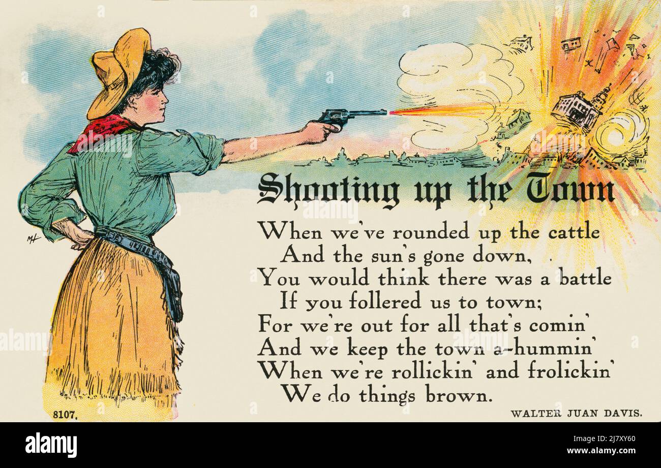 Shooting up the Town Stock Photo - Alamy