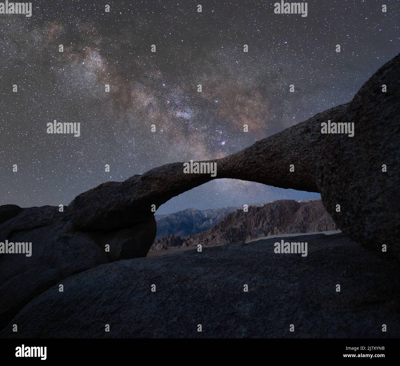 Natural granite stone arch mount hi-res stock photography and images ...