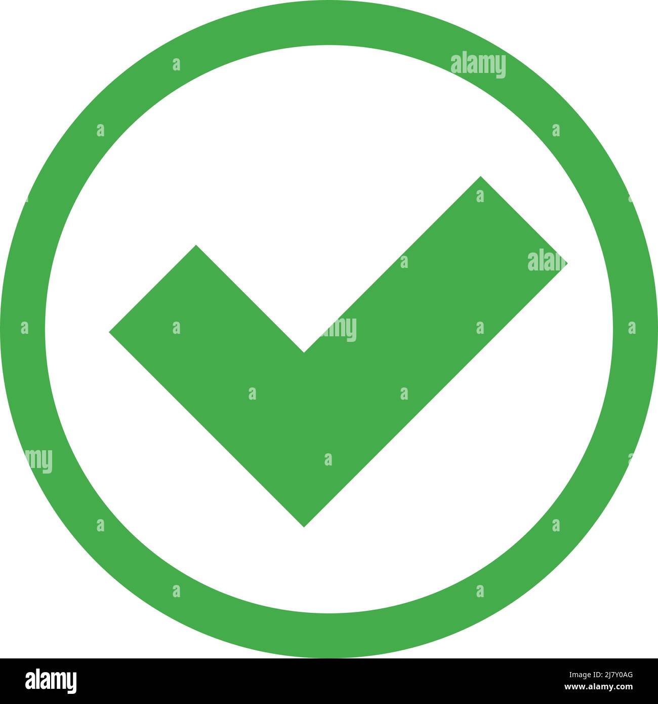 Green checklist logo hi-res stock photography and images - Alamy