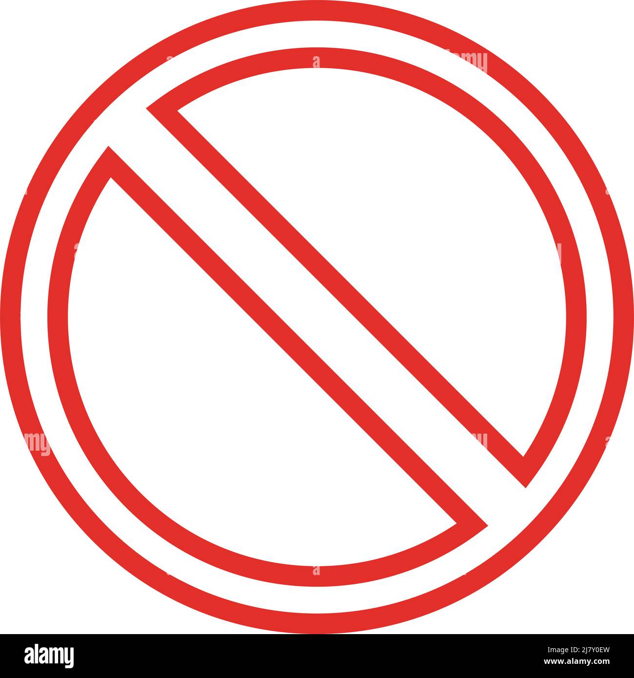 Red stop sign icon. Editable vector Stock Vector Image & Art - Alamy