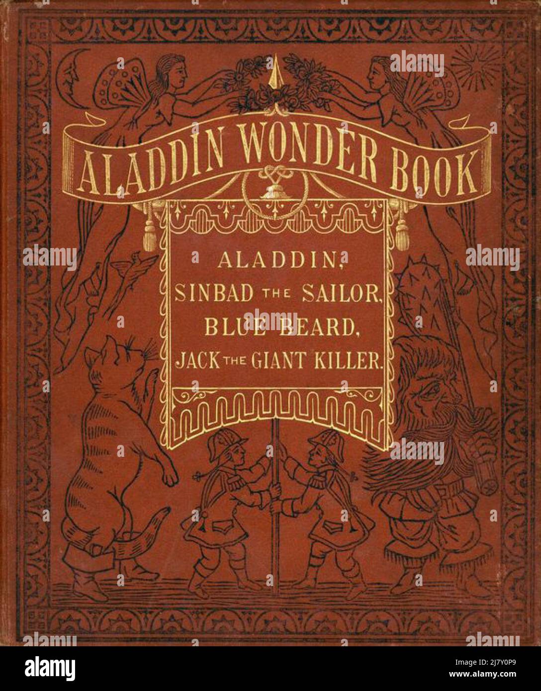 Aladdin Wonder Book Stock Photo - Alamy