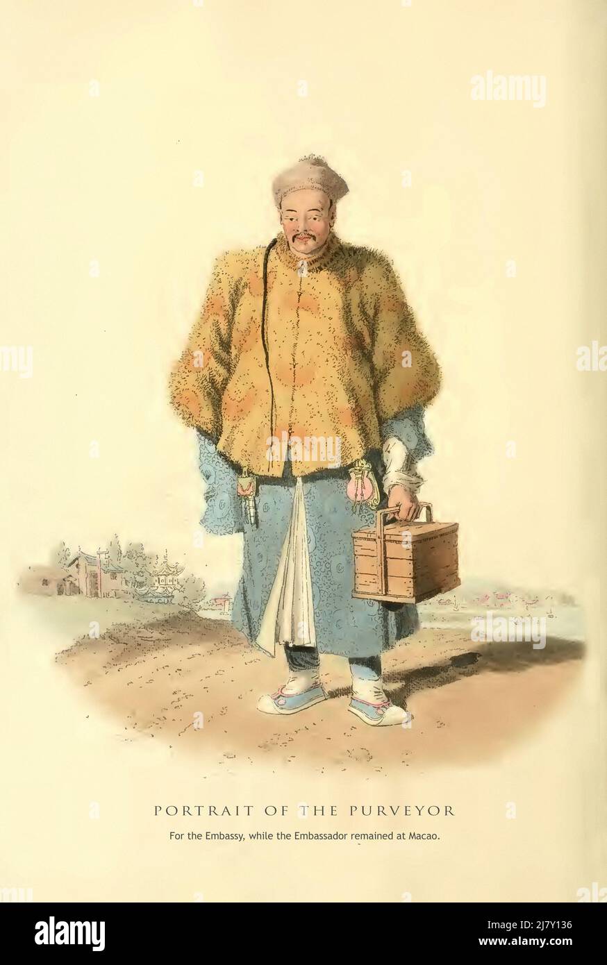 Portrait of the Purveyor Stock Photo - Alamy