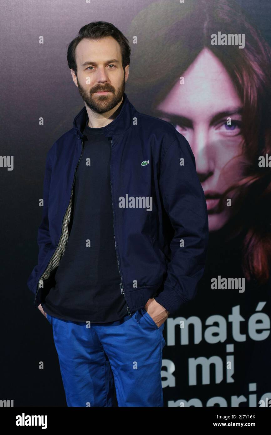 Madrid, Spain. 11th May, 2022. French actor Antoine Gouy attends the ...