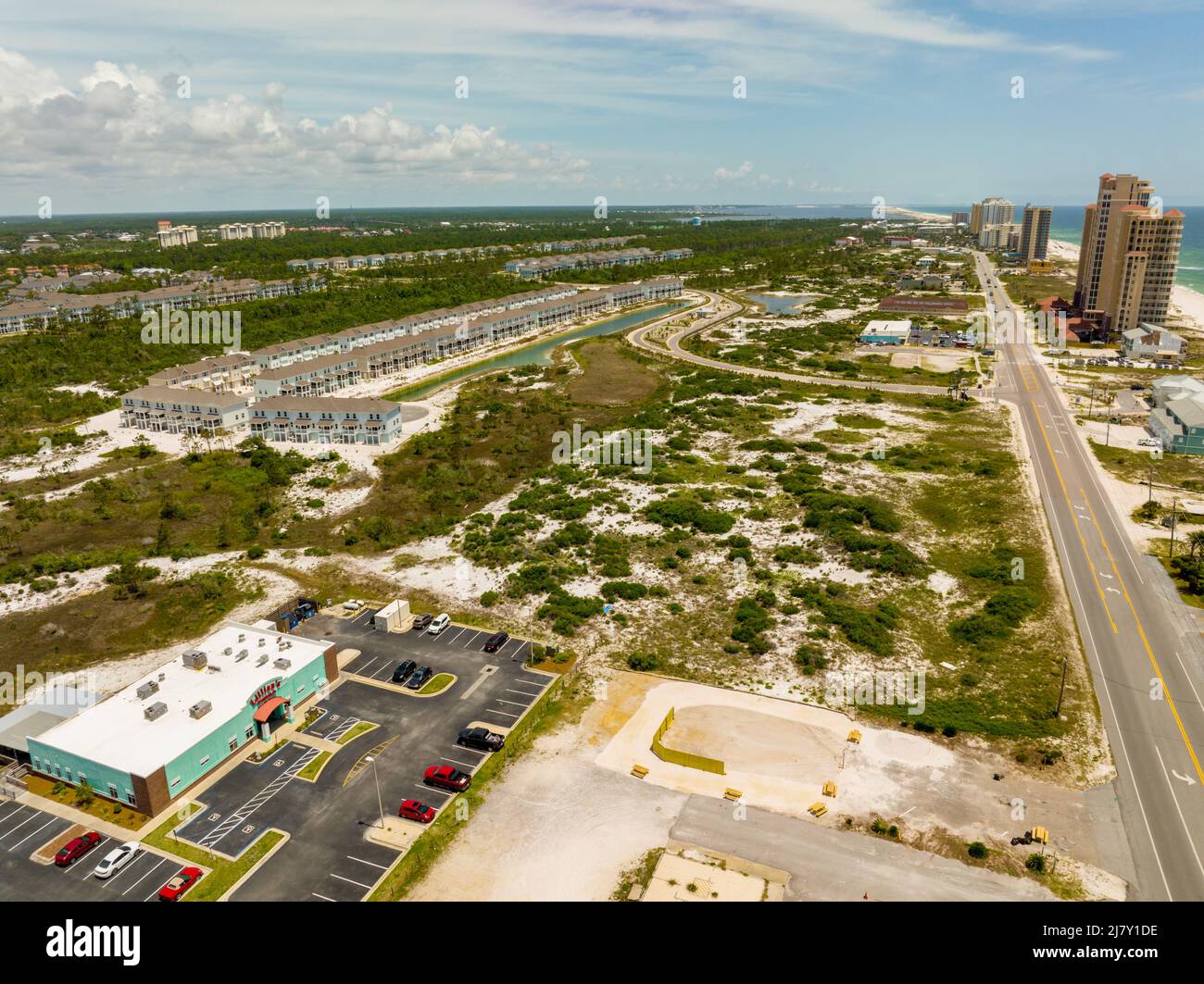 New housing construction Gulf Shores Alabama Stock Photo - Alamy