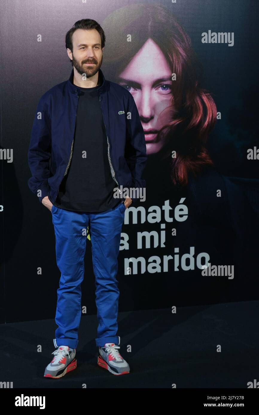 French actor Antoine Gouy attends the 'Yo Mate A Mi Marido' Photocall ...