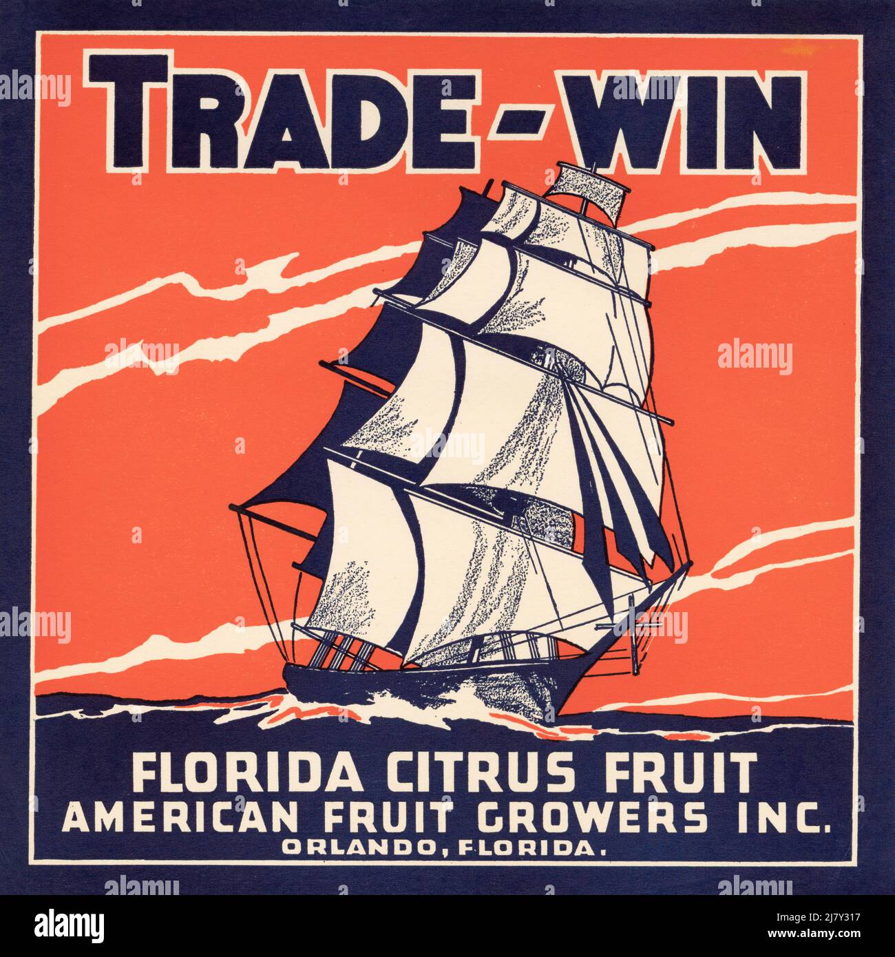 Citrus crate label hi-res stock photography and images - Alamy