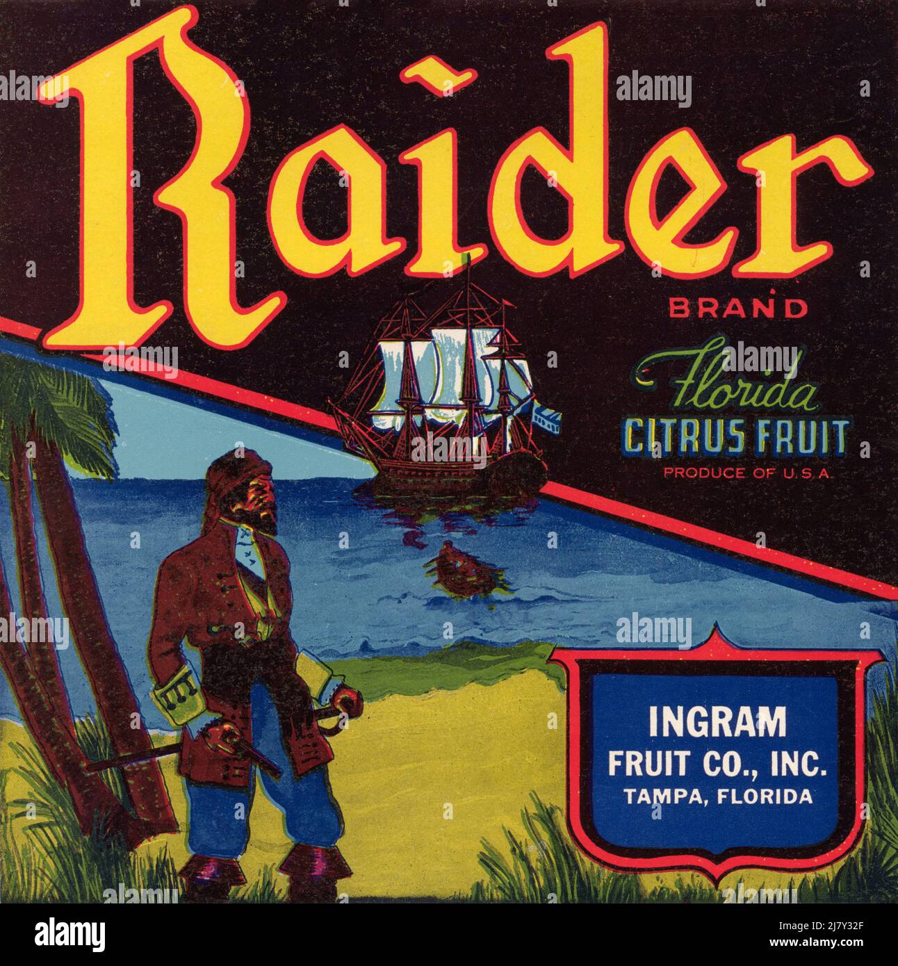 Citrus crate label hi-res stock photography and images - Alamy