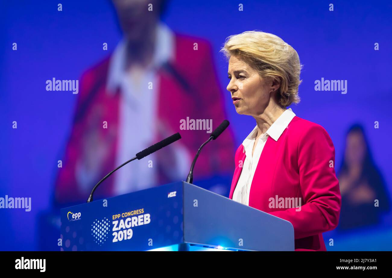 Ursula von der Leyen, the first female President of the European ...