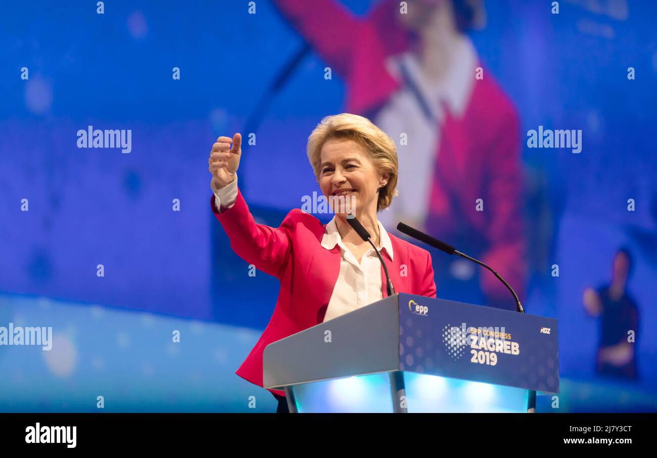 Ursula von der Leyen, the first female President of the European ...