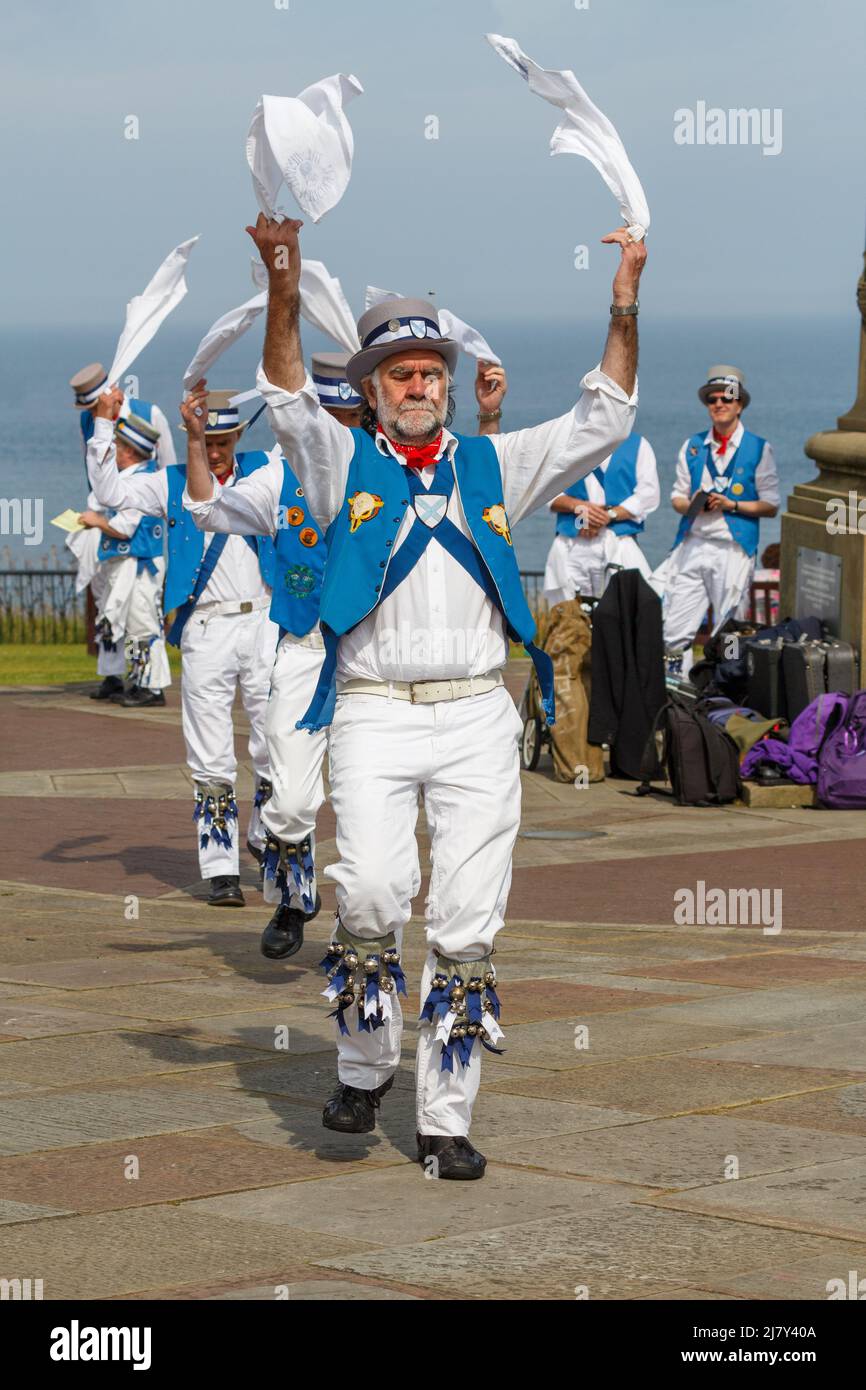 Traditional and Morris Dancing at the Whitby Folk Week Stock Photo - Alamy