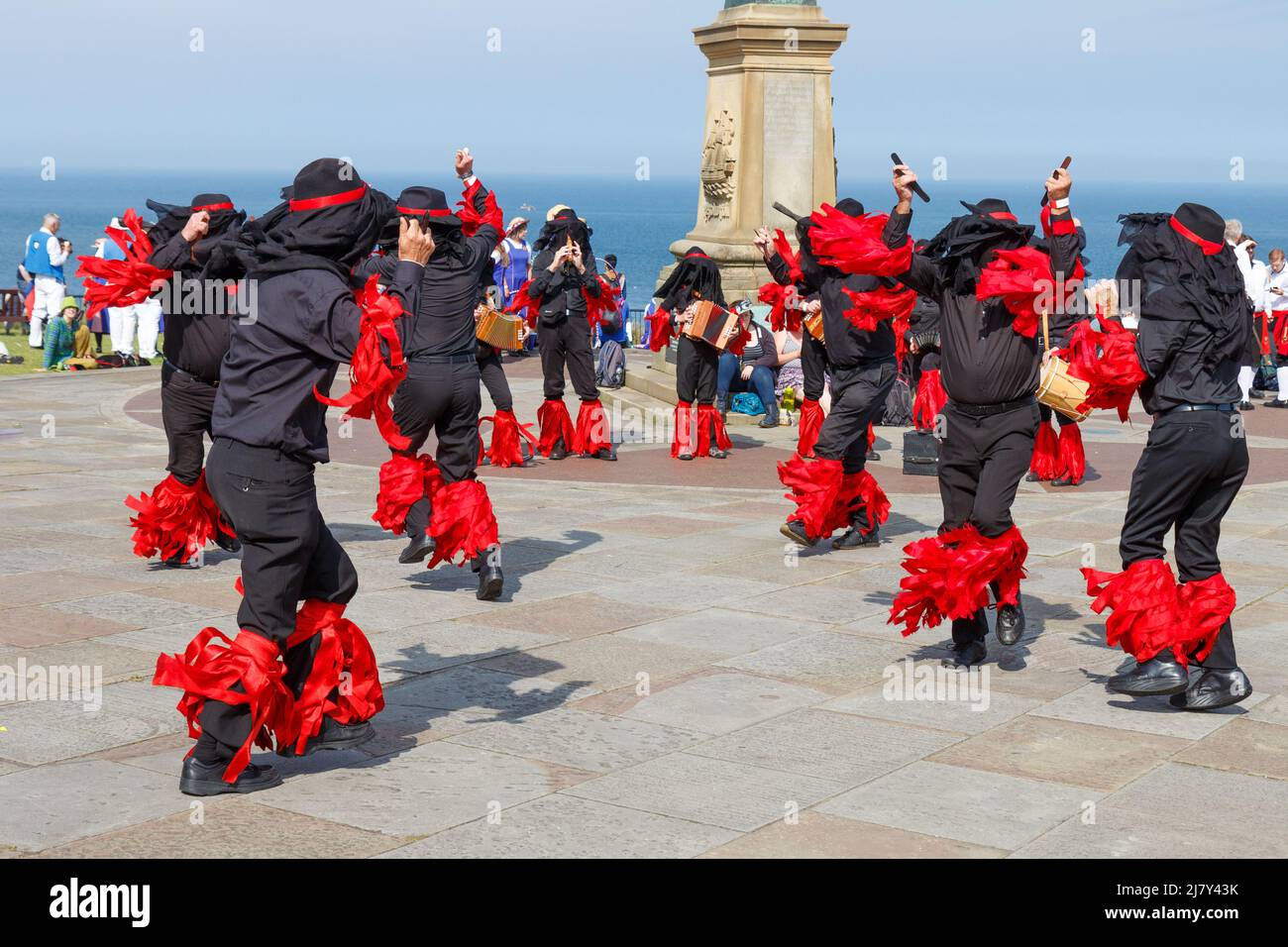 Traditional and Morris Dancing at the Whitby Folk Week Stock Photo - Alamy