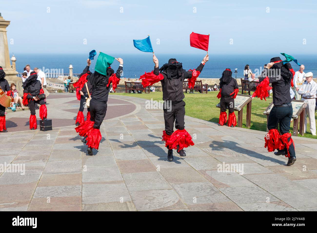 Traditional and Morris Dancing at the Whitby Folk Week Stock Photo - Alamy