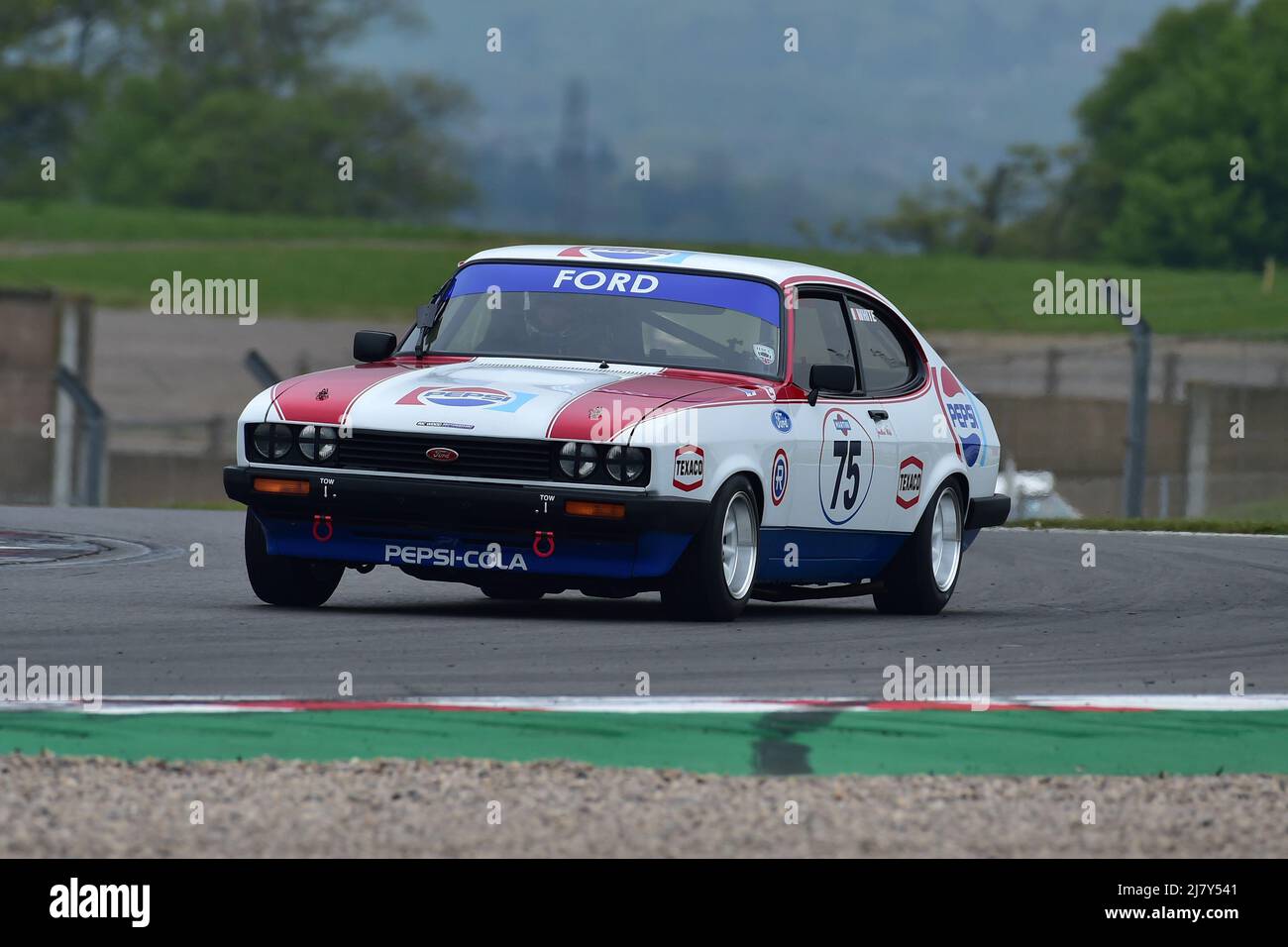 Jonathan White, Ford Capri 3 litre S, A one hour race with the option ...