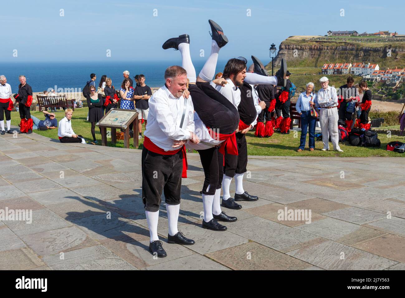 Traditional and Morris Dancing at the Whitby Folk Week Stock Photo - Alamy
