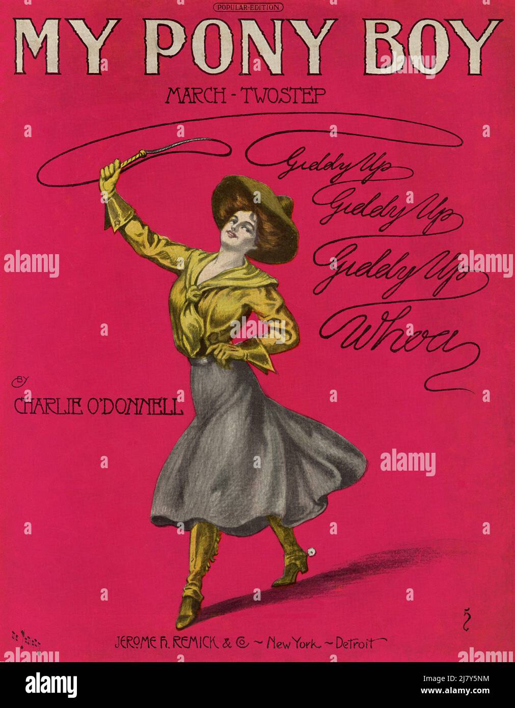 My Pony Boy Stock Photo - Alamy