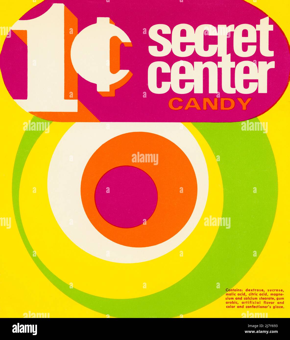 Secret Center Candy Stock Photo - Alamy