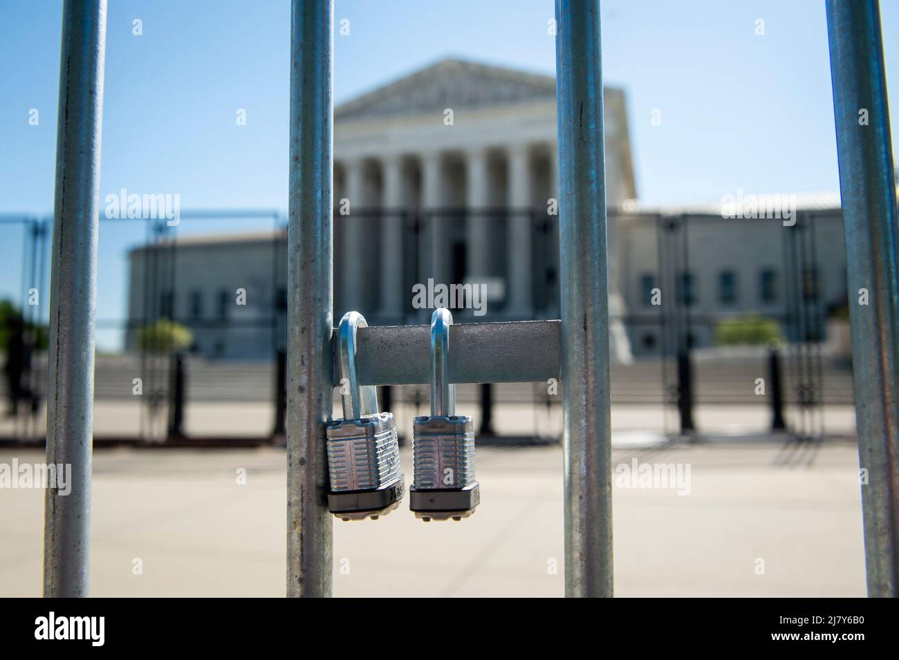 Scotus fence hi-res stock photography and images - Alamy