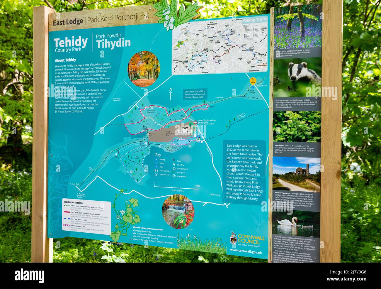Map of woodlands hi-res stock photography and images - Alamy