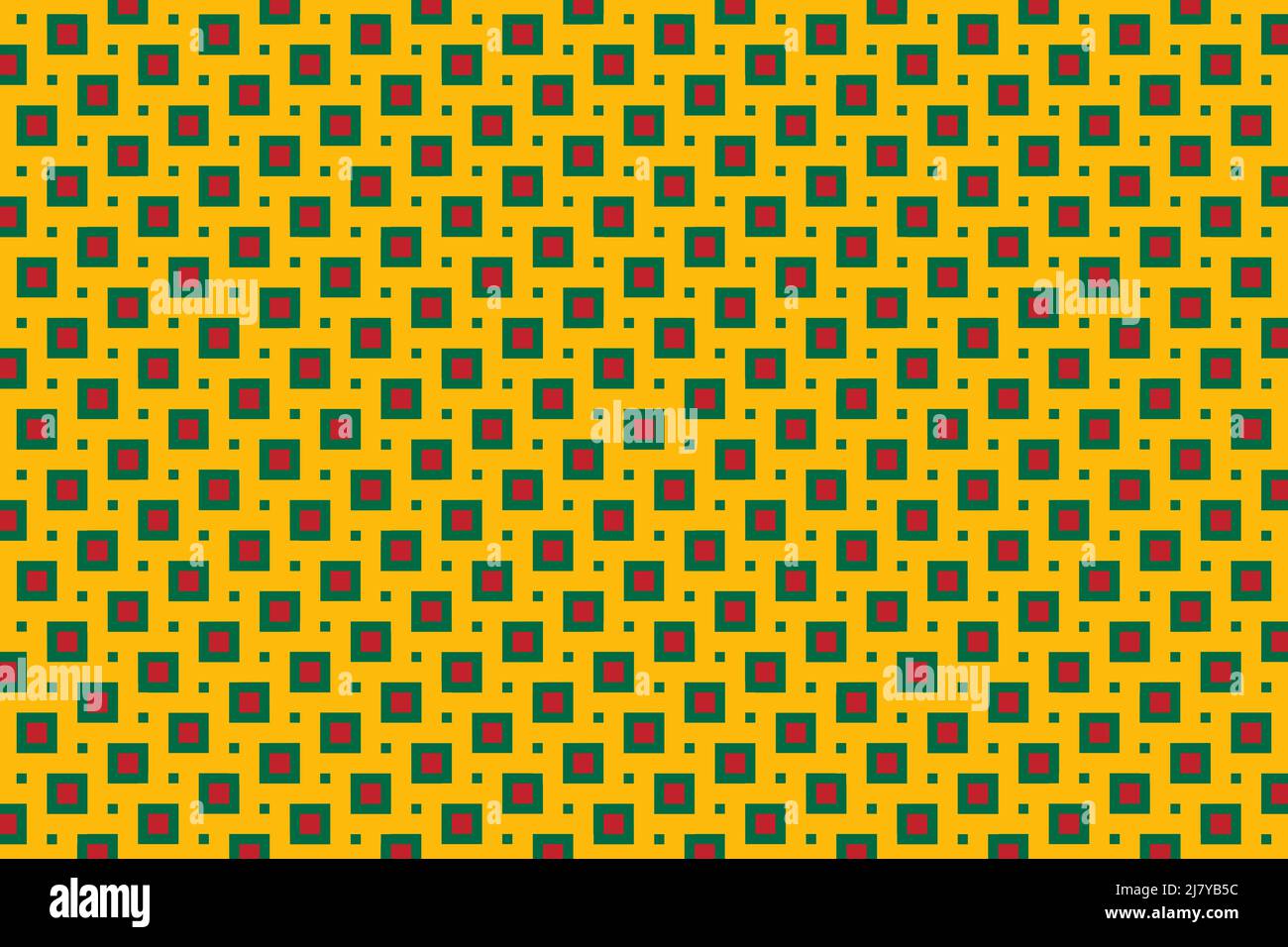 Geometric pattern in the colors of the national flag of Lithuania. The ...