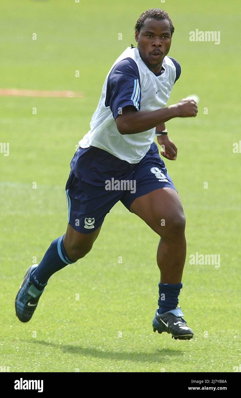 PORTSMOUTH TRAINING 11-08-05 COLLINS MBESUMA PIC MIKE WALKER, 2005 ...
