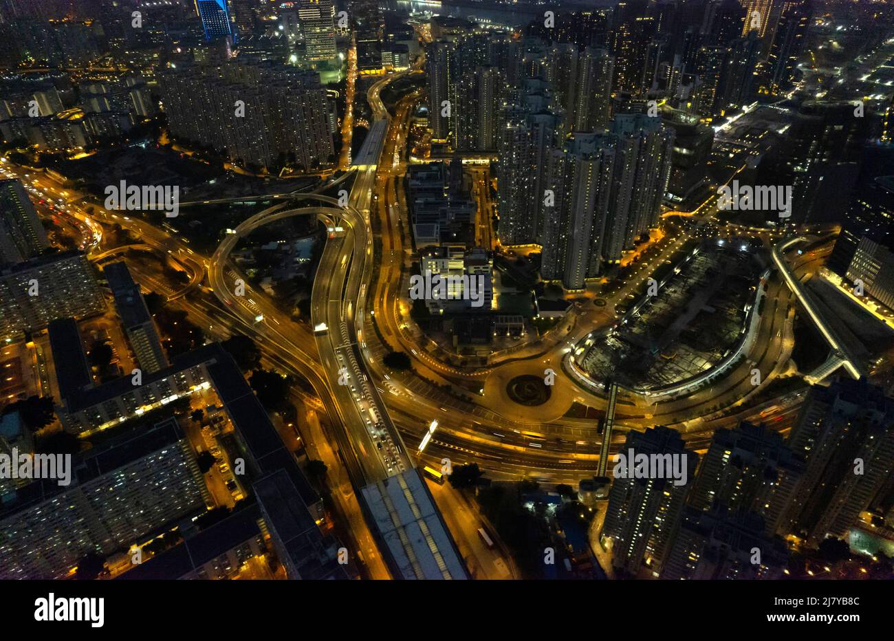 Hyper lapse traffic in hong hi-res stock photography and images - Alamy