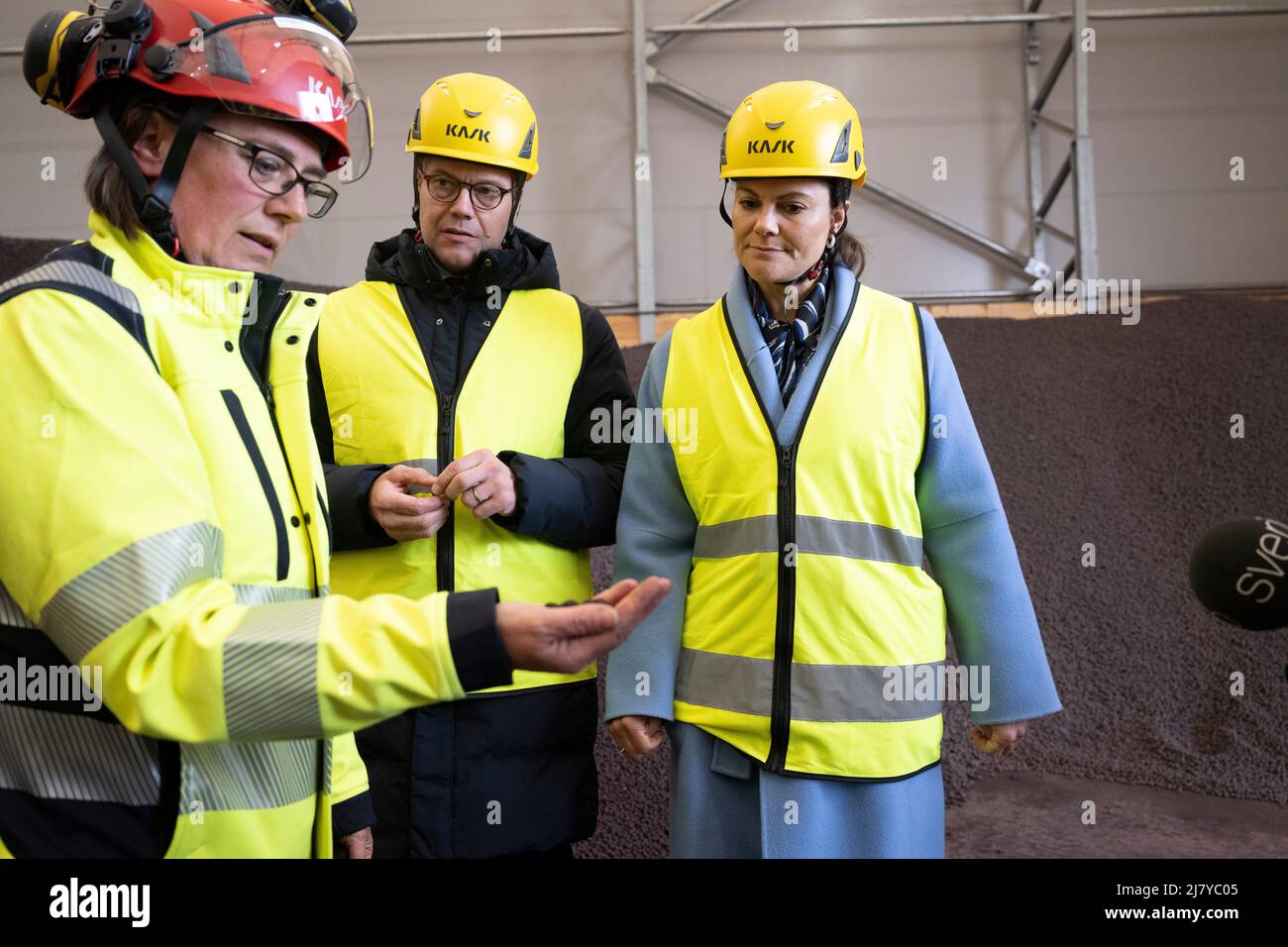 Prince Daniel and Crown Princess Victoria visit HYBRIT who are ...