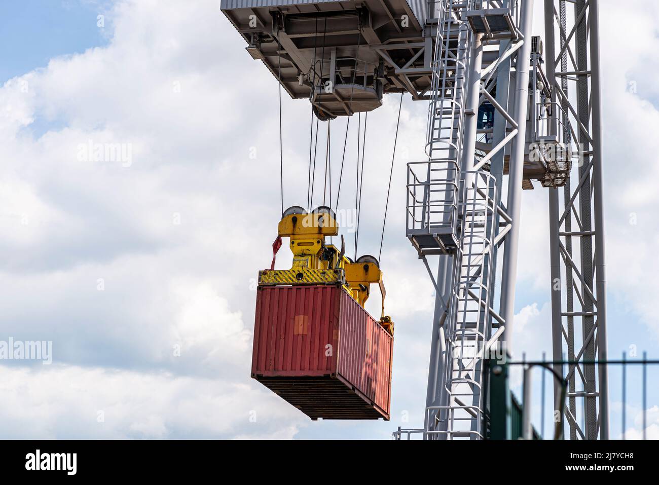 River rhine container barge hi-res stock photography and images - Alamy