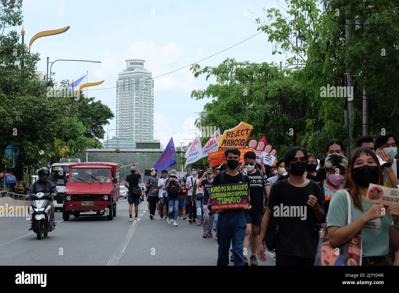 Manila, Philippines. 11th May 2022. A day after the national election ...
