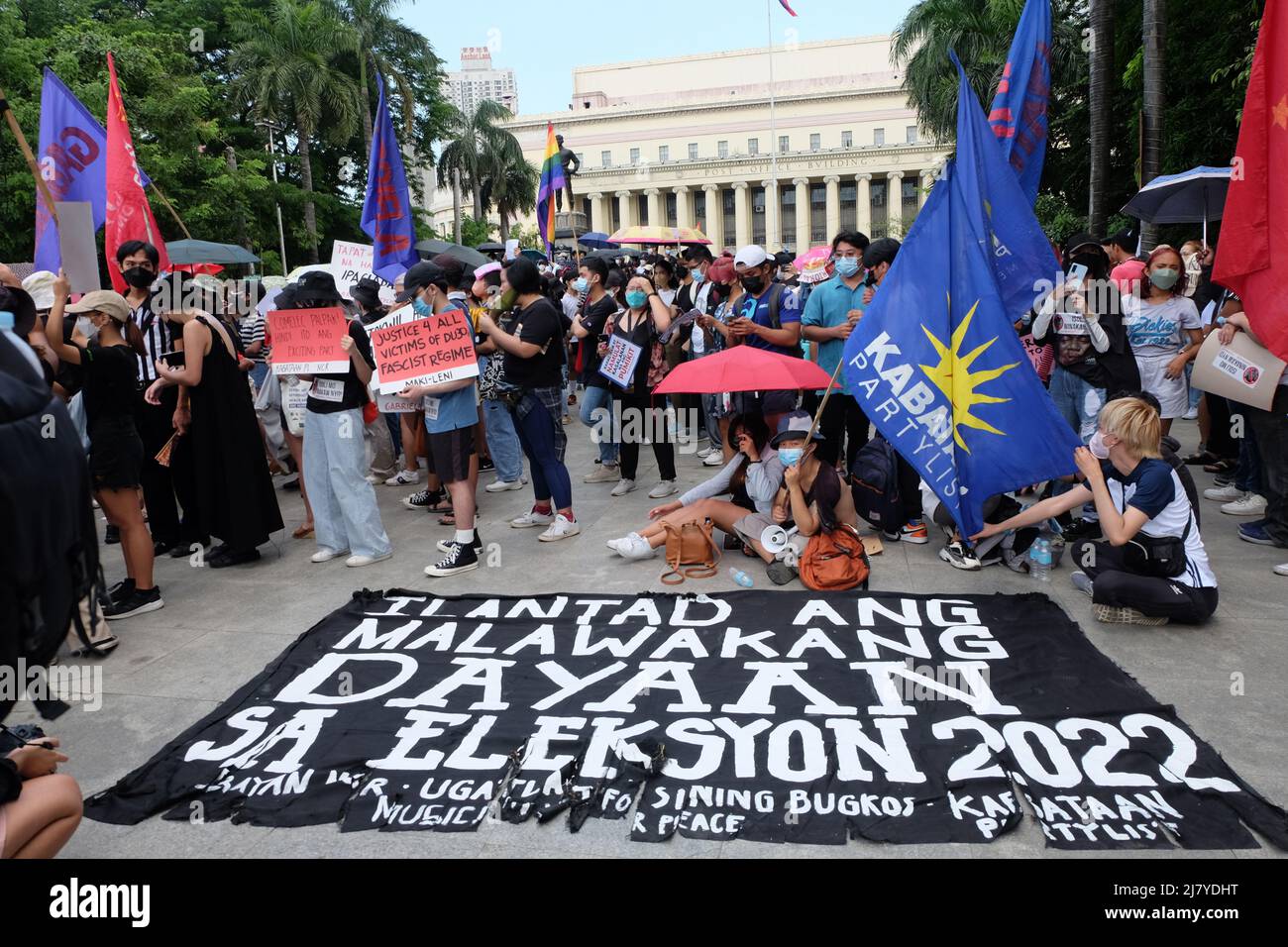 Manila, Philippines. 11th May 2022. A day after the national election ...